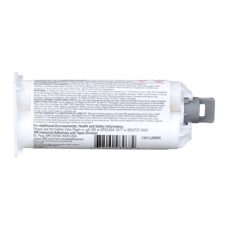 3M Scotch-Weld Epoxy Adhesive Dp460Ns, Off-White, 50 Ml Duo-Pak 7100148751 | Zoro